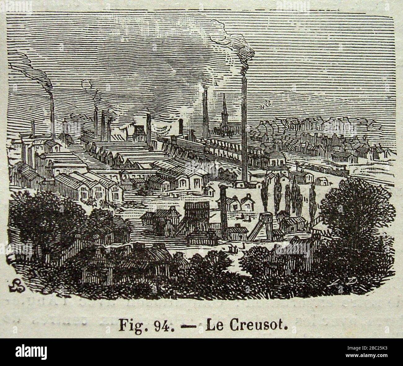 Gravure-creusot Stock Photo - Alamy