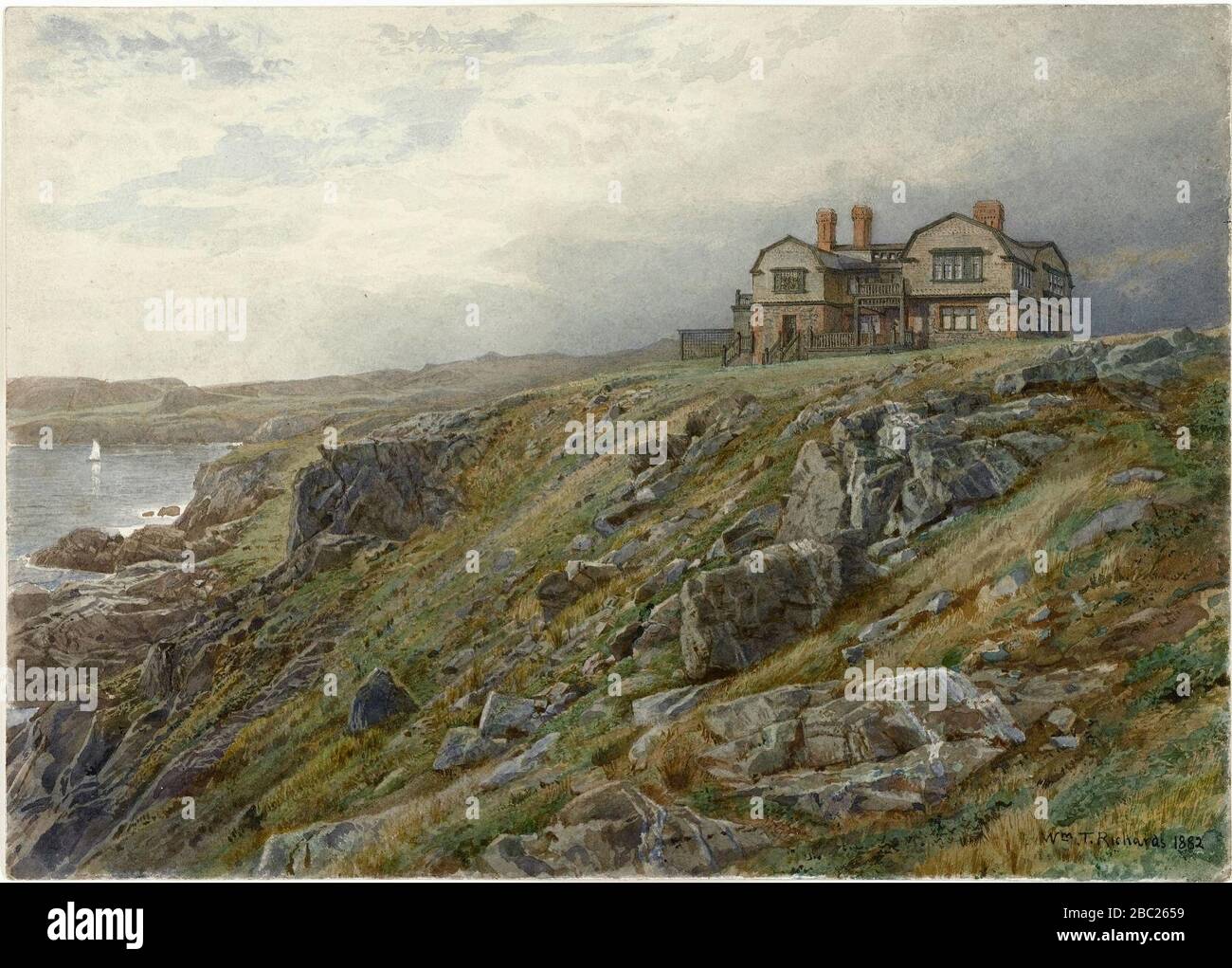 William trost richards hi-res stock photography and images - Alamy