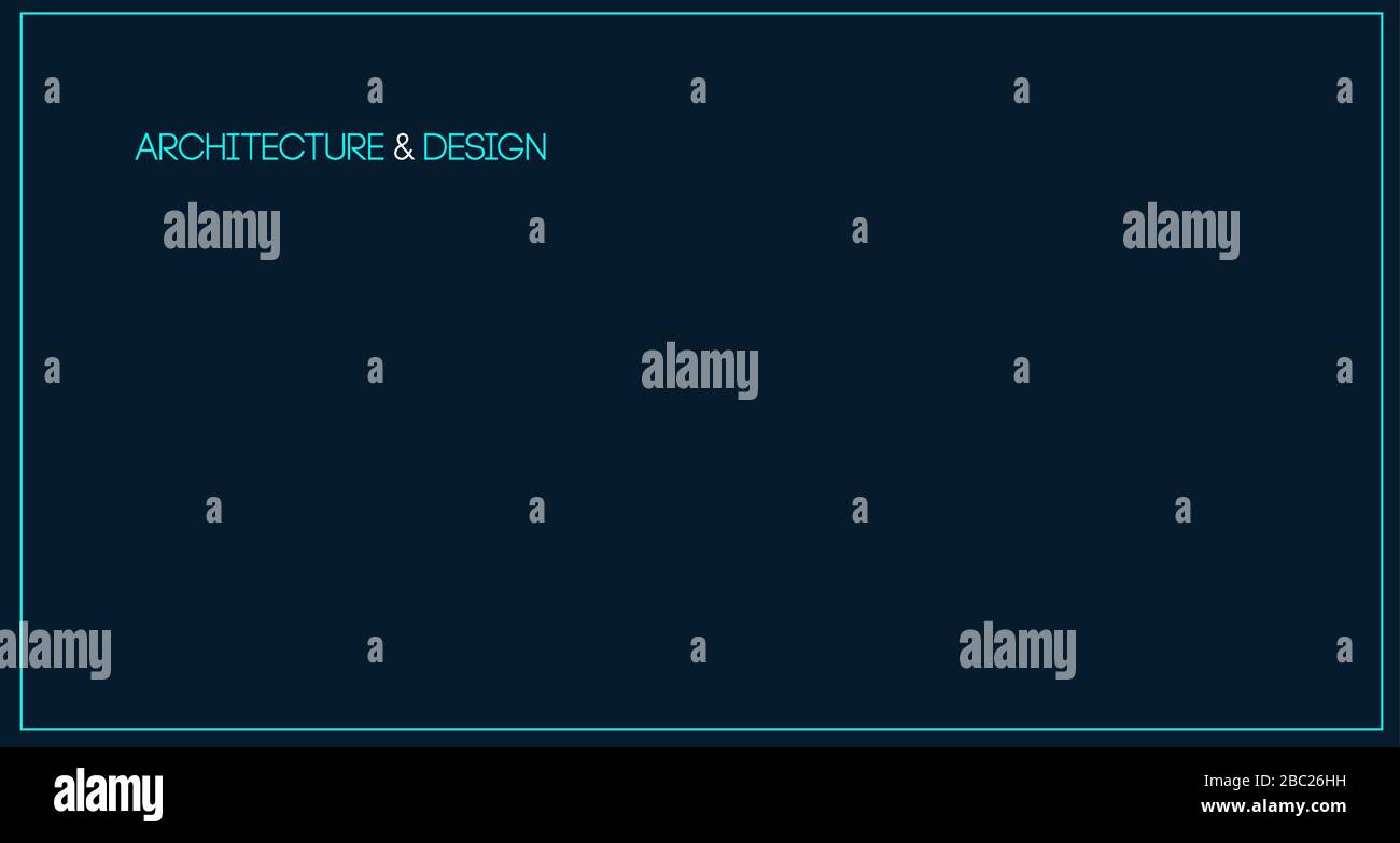 Architecture line background. Building construction sketch vector ...
