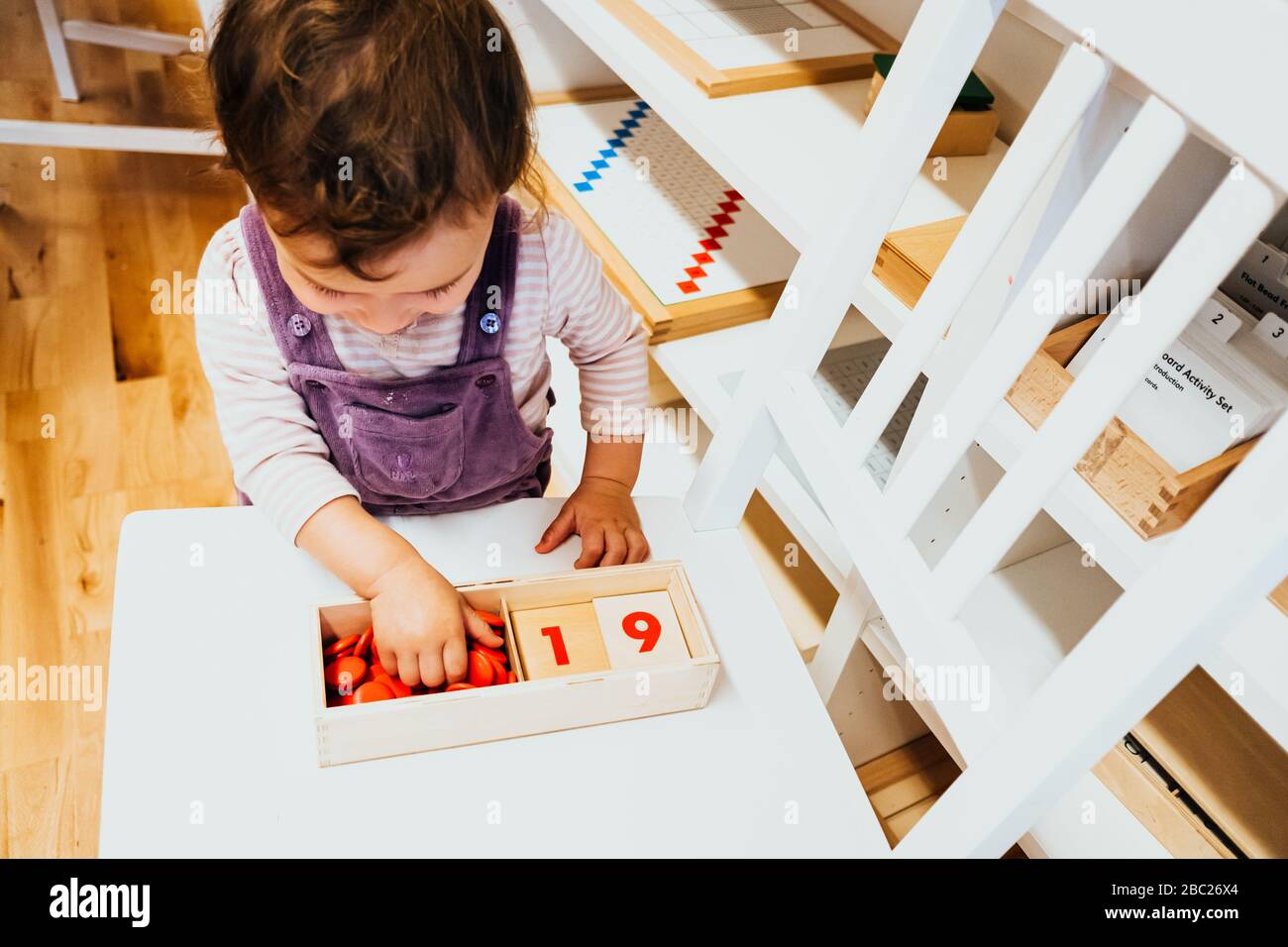 In montessori methodology, students learn mathematics using their hands ...
