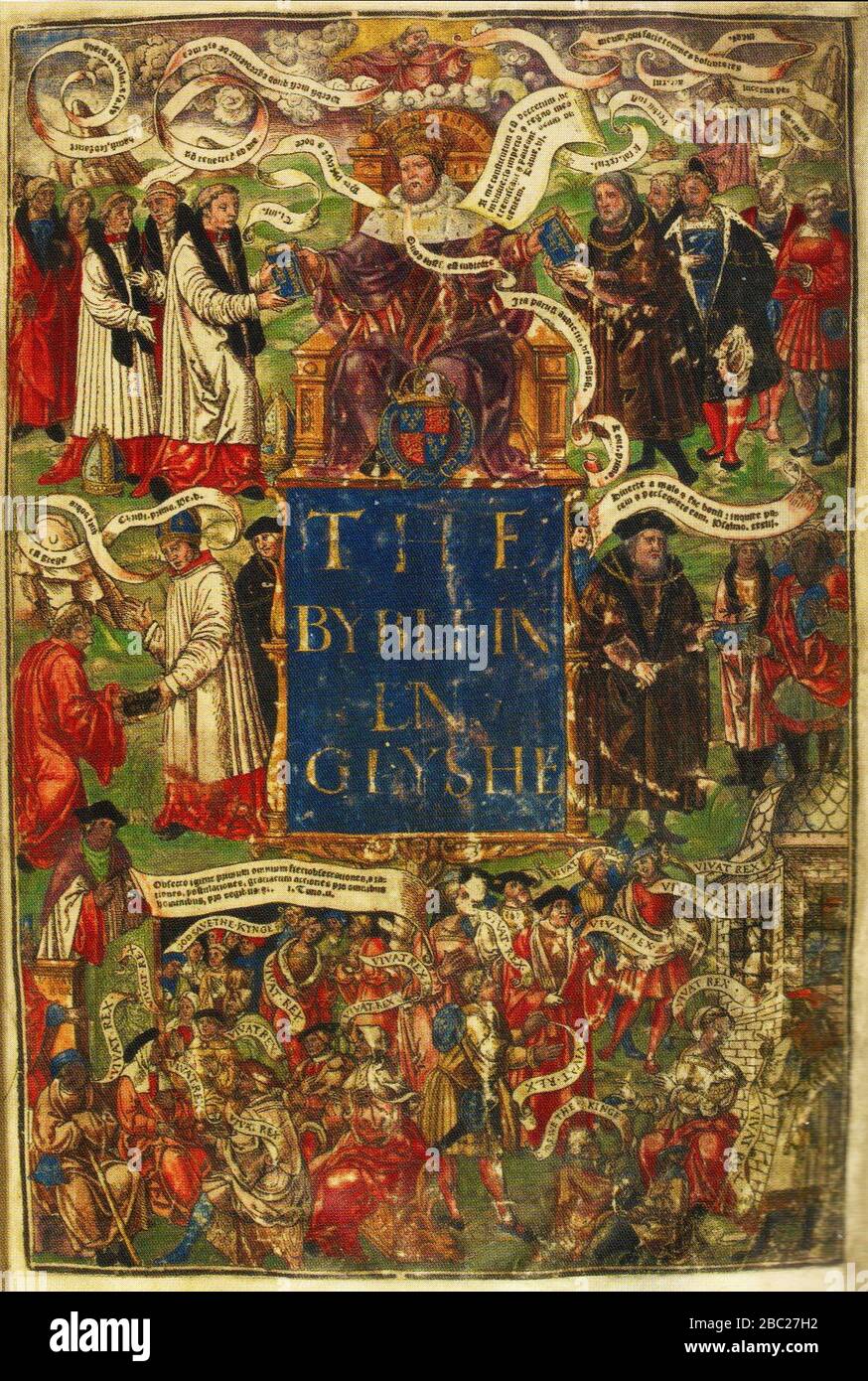 The great bible 1539 hi-res stock photography and images - Alamy