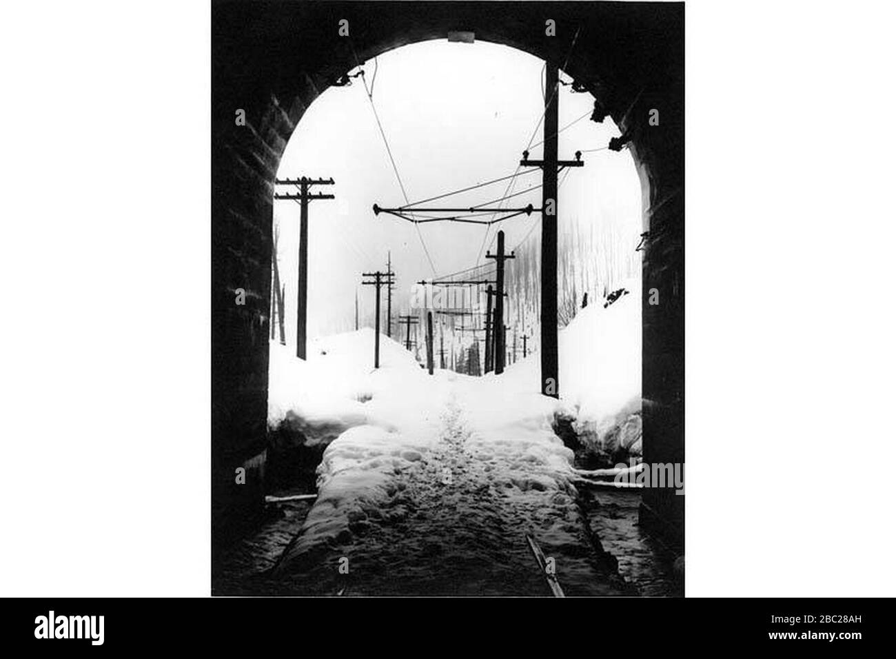 Great Northern Railroad Wellington disaster Stock Photo - Alamy