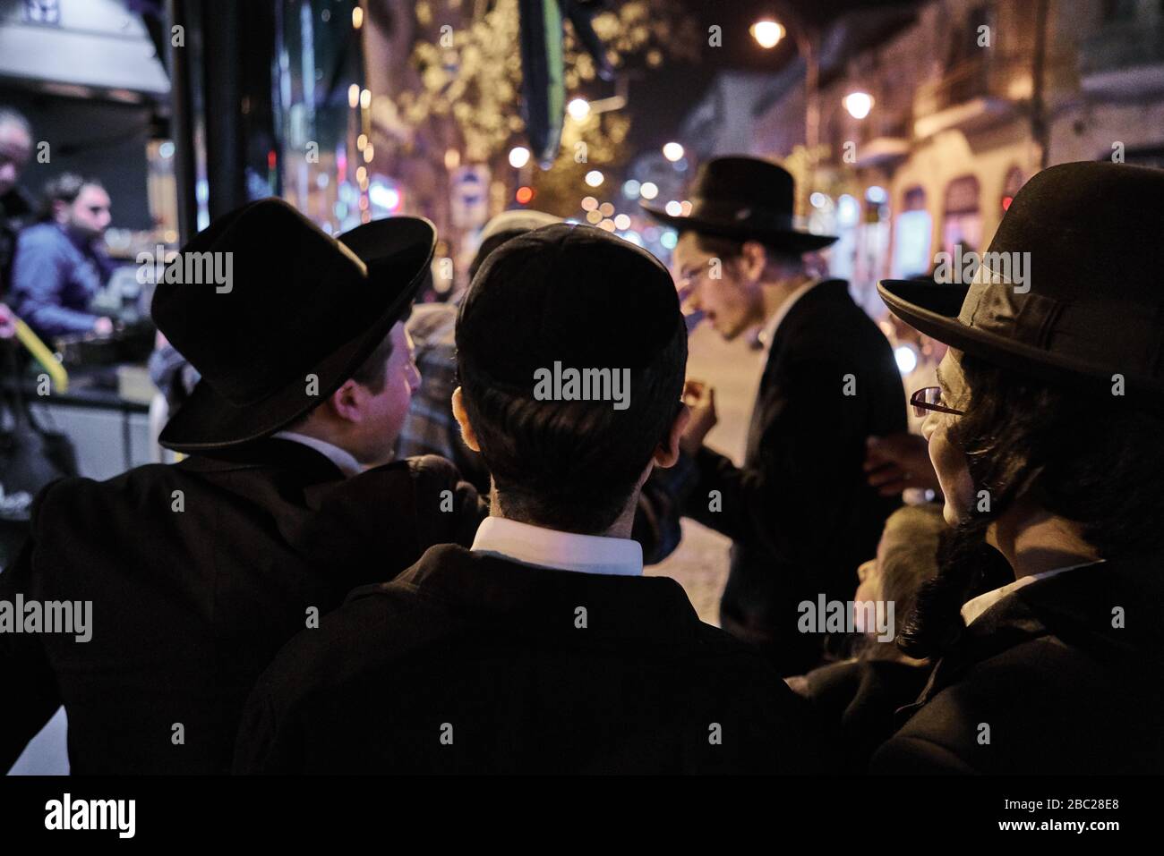 Religious protest in Jerusalem, Israel Stock Photo - Alamy