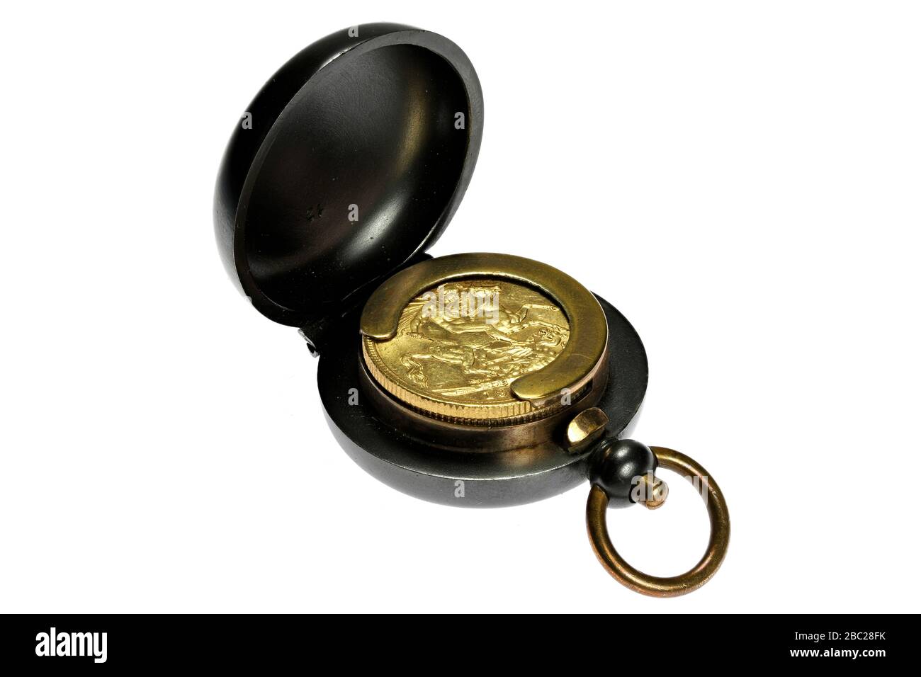 Gold sovereign coin british hi-res stock photography and images - Alamy