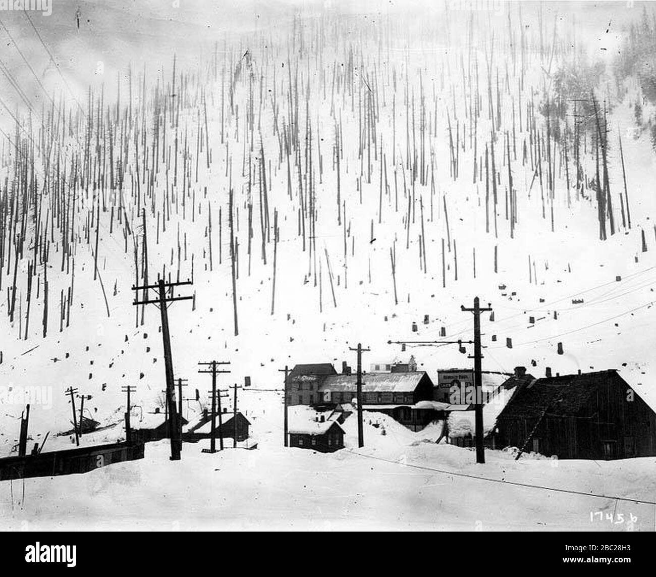 Great Northern Railroad, Wellington disaster; town of Wellington ...