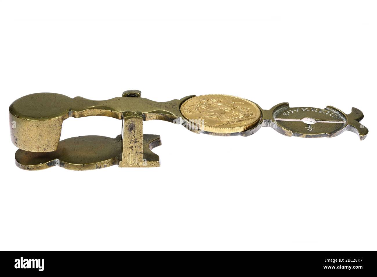 Antique scale coin Cut Out Stock Images & Pictures - Alamy