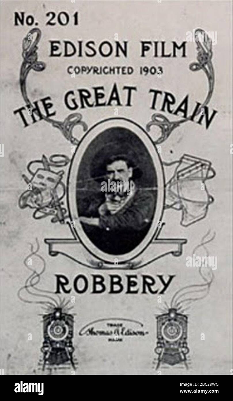 Great Train Robbery Poster Stock Photo - Alamy