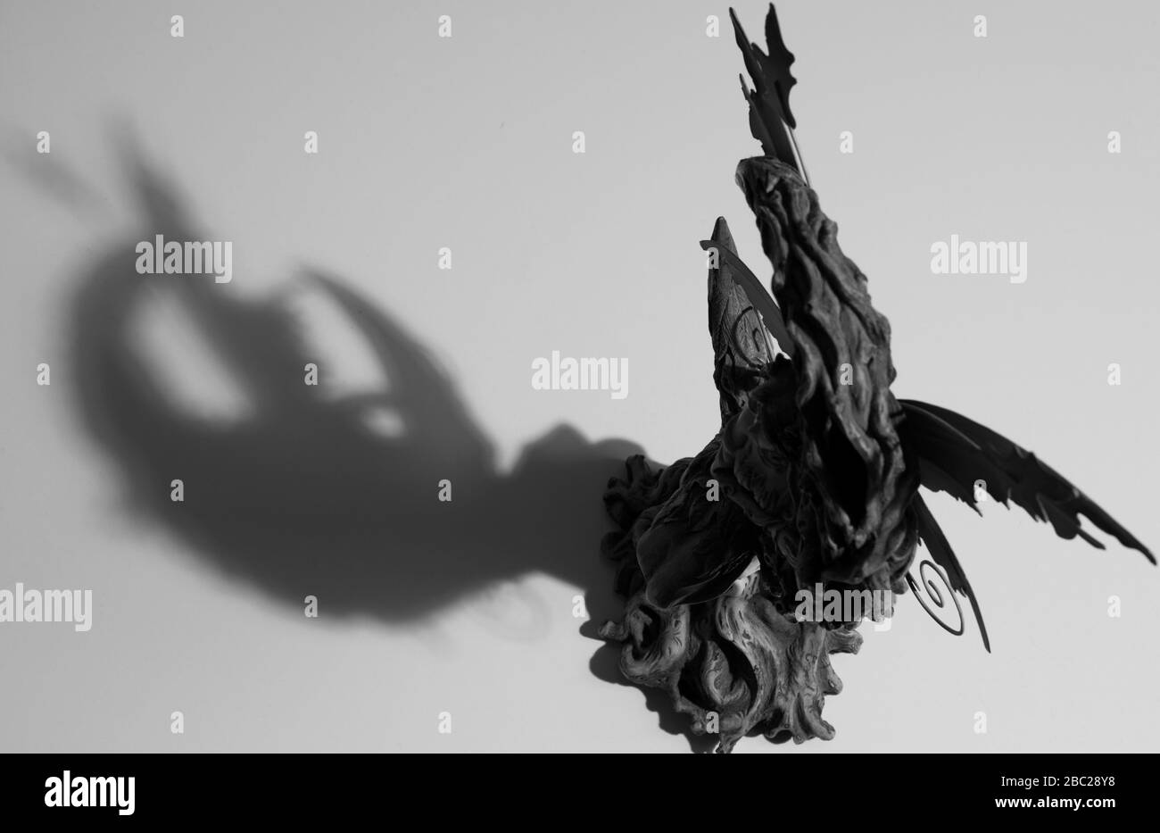 Shadow female fantasy Black and White Stock Photos & Images - Alamy