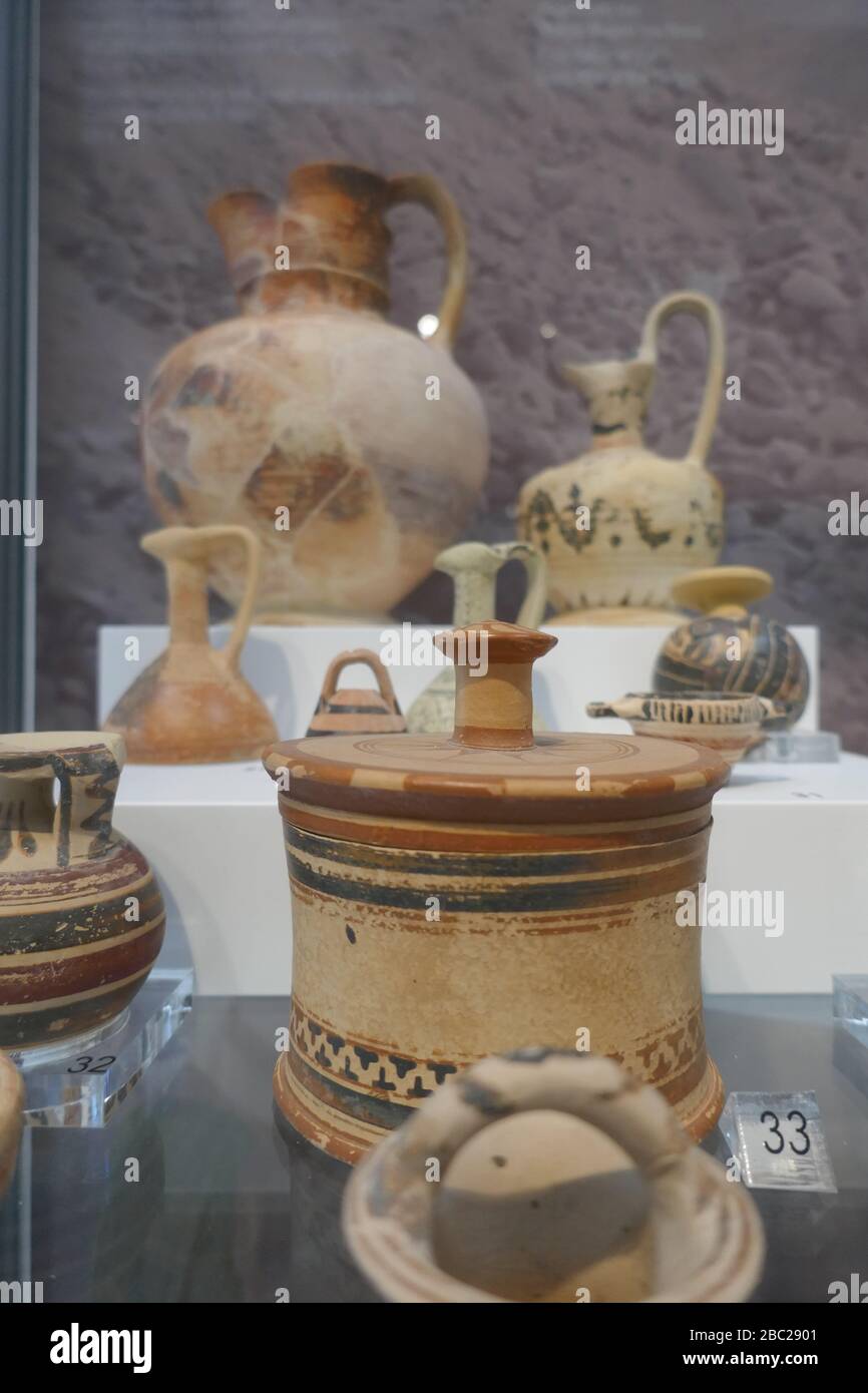 Isthmia Archaeological Site Stock Photo - Alamy