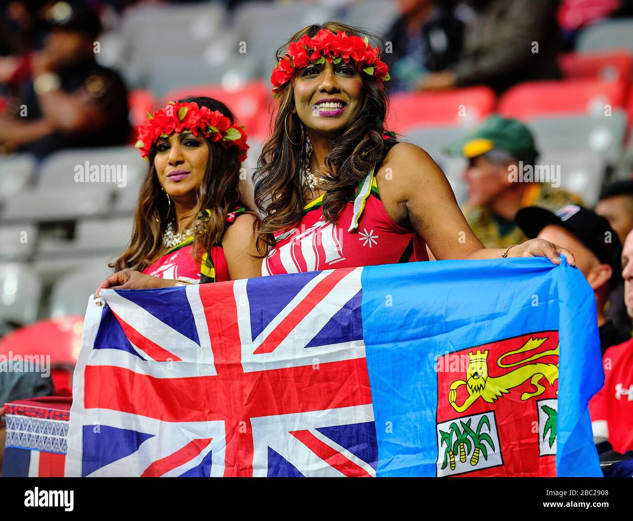 Fiji rugby fans hi-res stock photography and images - Alamy