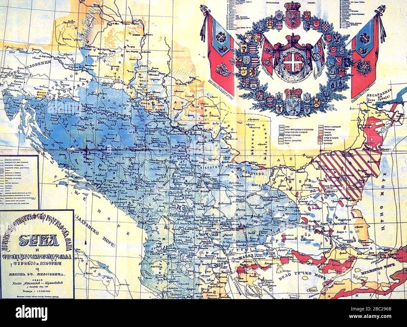 Greater serbia hi-res stock photography and images - Alamy