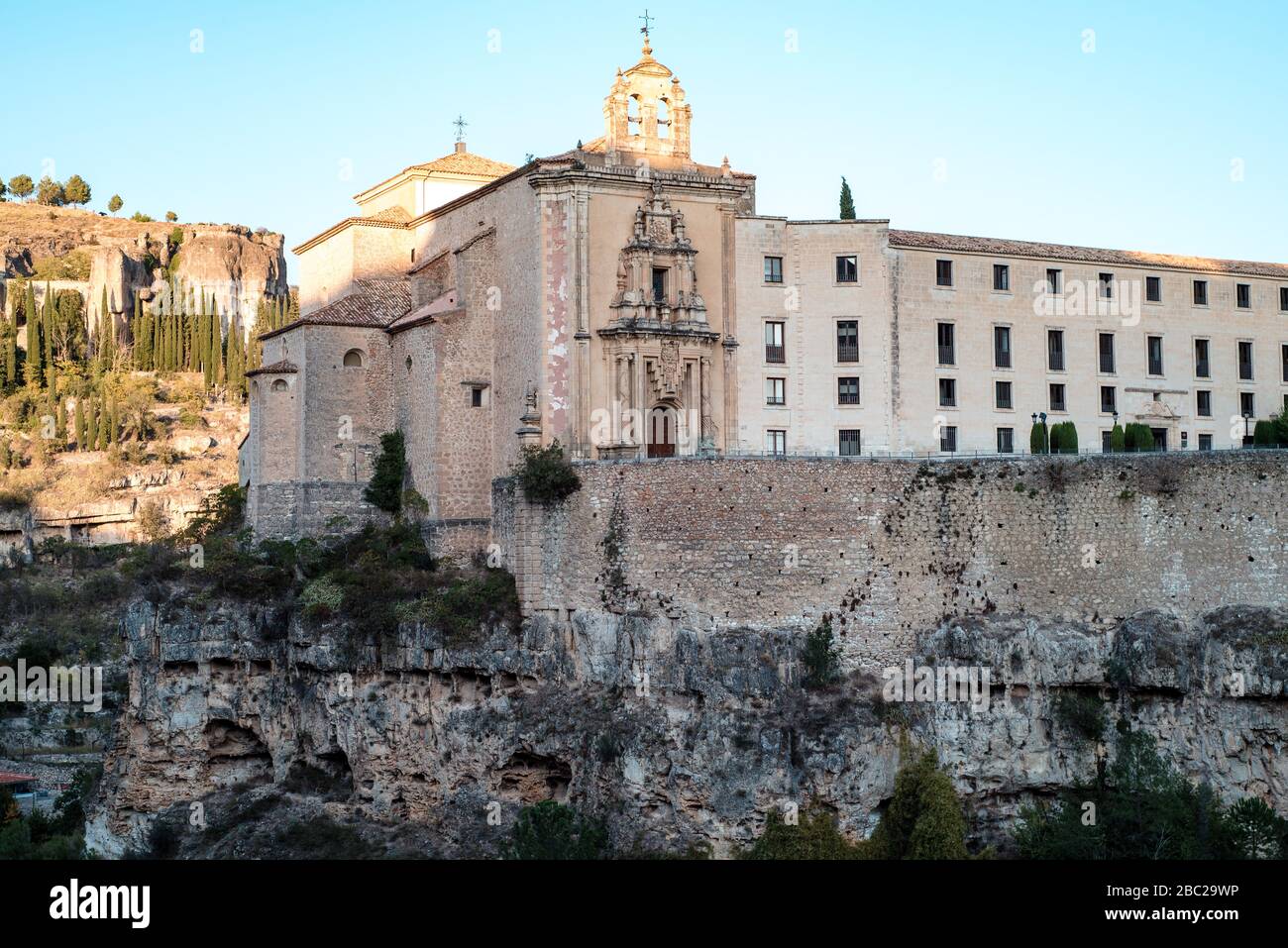 Cuenca, Spain 11 October , 2017. Cuenca Monastery now a hotel - Parador ...