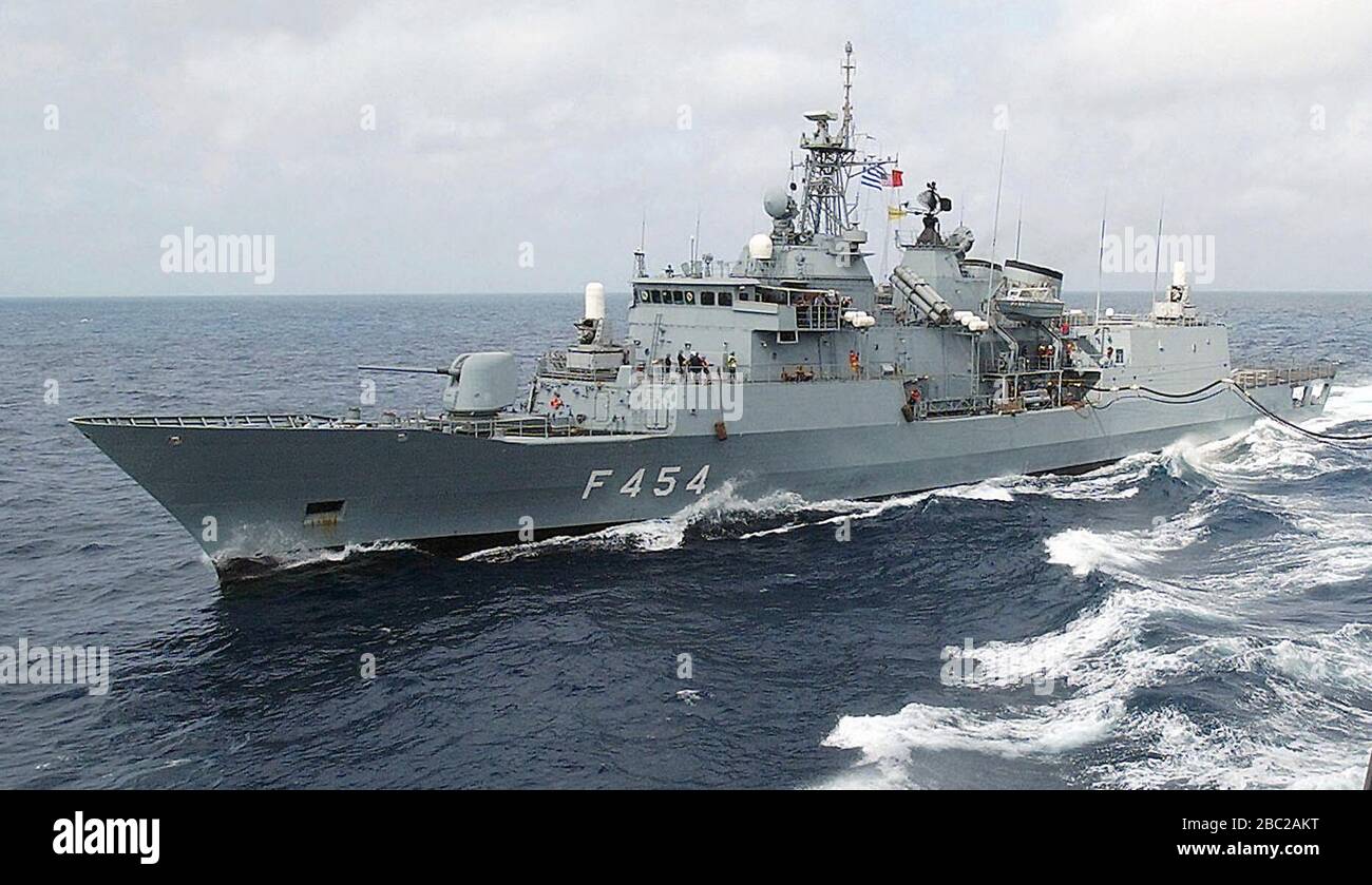 Greek frigate Psara (F454 Stock Photo - Alamy