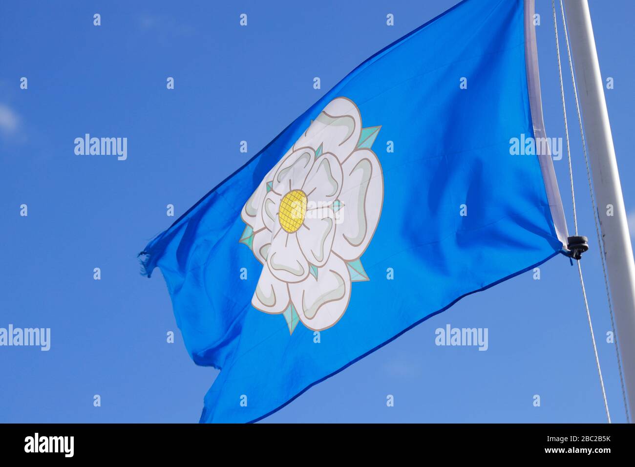 Welcome to yorkshire flag hi-res stock photography and images - Alamy
