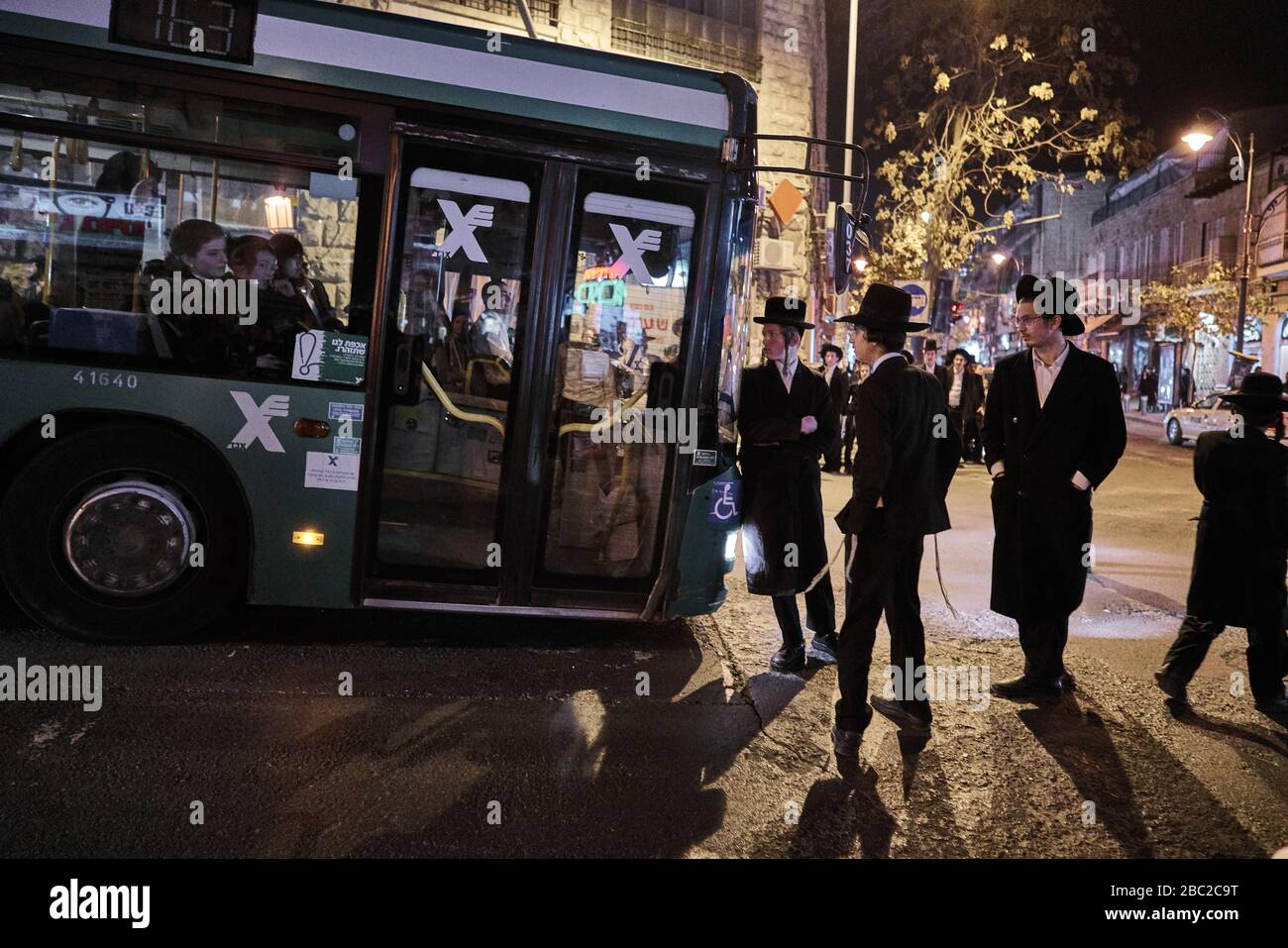 Religious protest in Jerusalem, Israel Stock Photo - Alamy