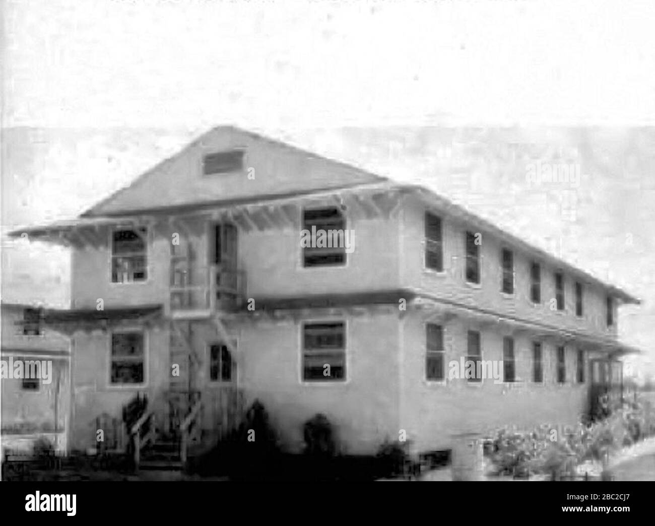 Greenville Army Airfield - Cadet Barracks Stock Photo - Alamy