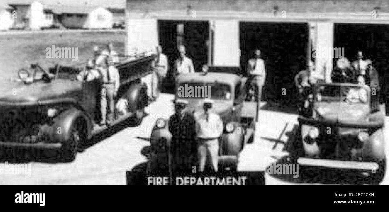 Army fire department Black and White Stock Photos & Images - Alamy