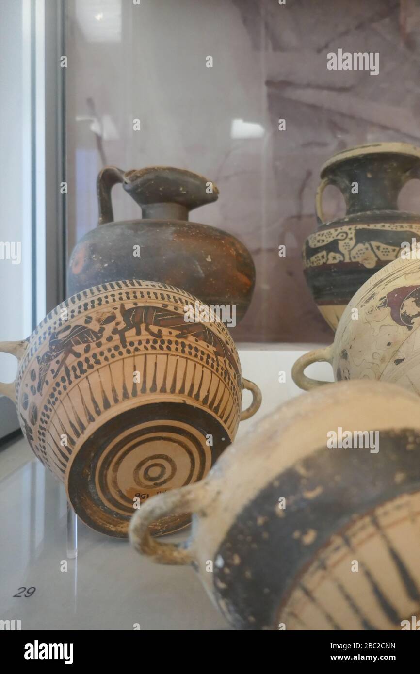 Isthmia Archaeological Site Stock Photo - Alamy
