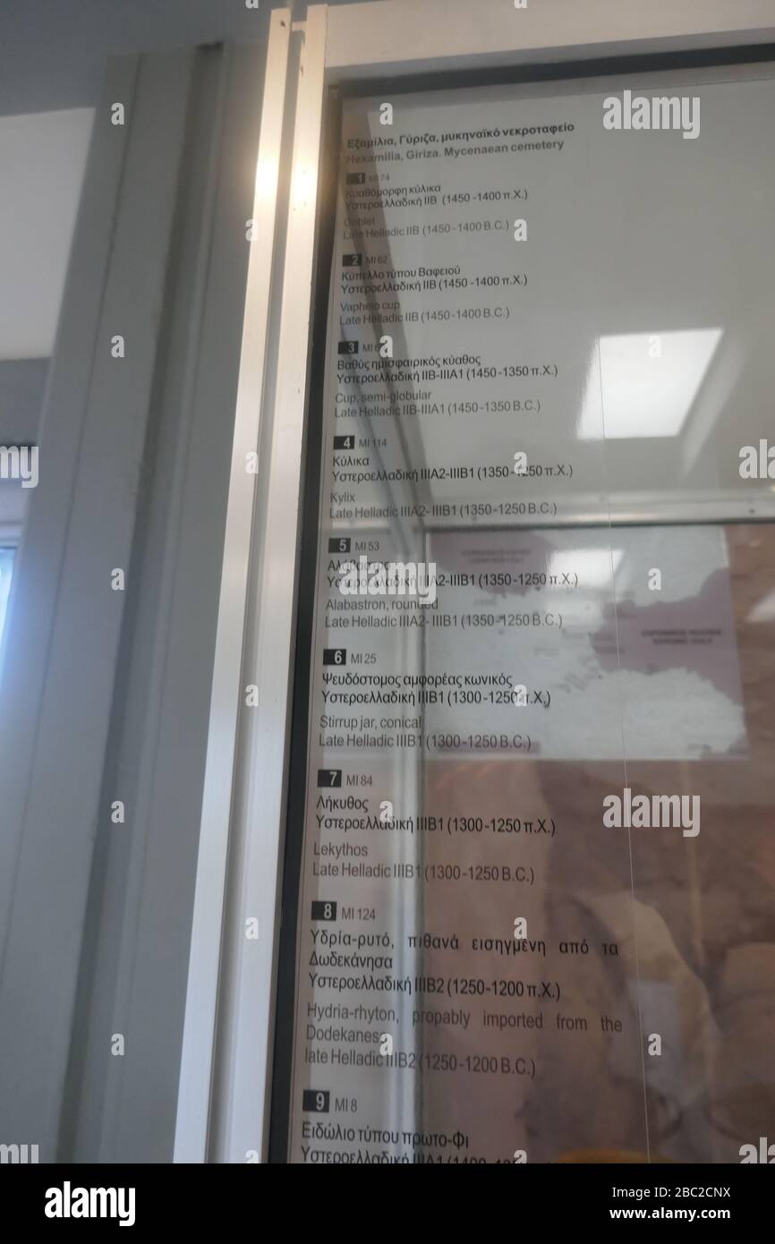 Isthmia museum hi-res stock photography and images - Alamy