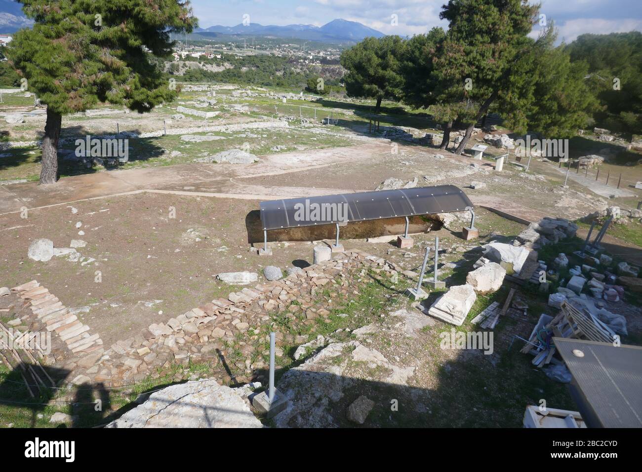 Isthmia museum hi-res stock photography and images - Alamy