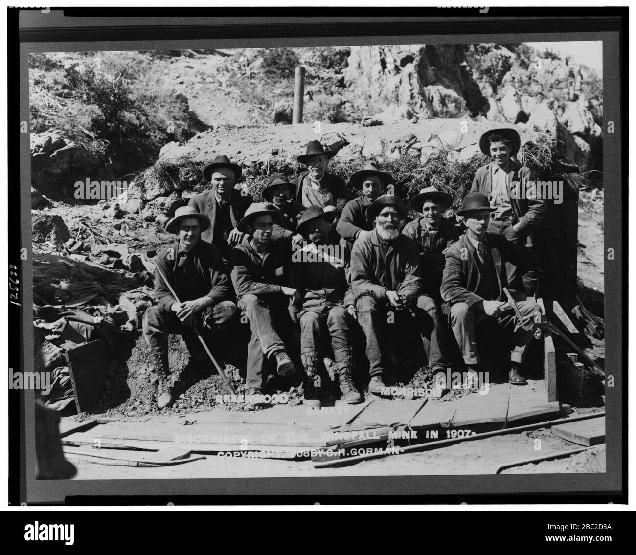 Greenwood, Geraty, Morrison-Discoverers of the Windfall Mine in 1907 ...