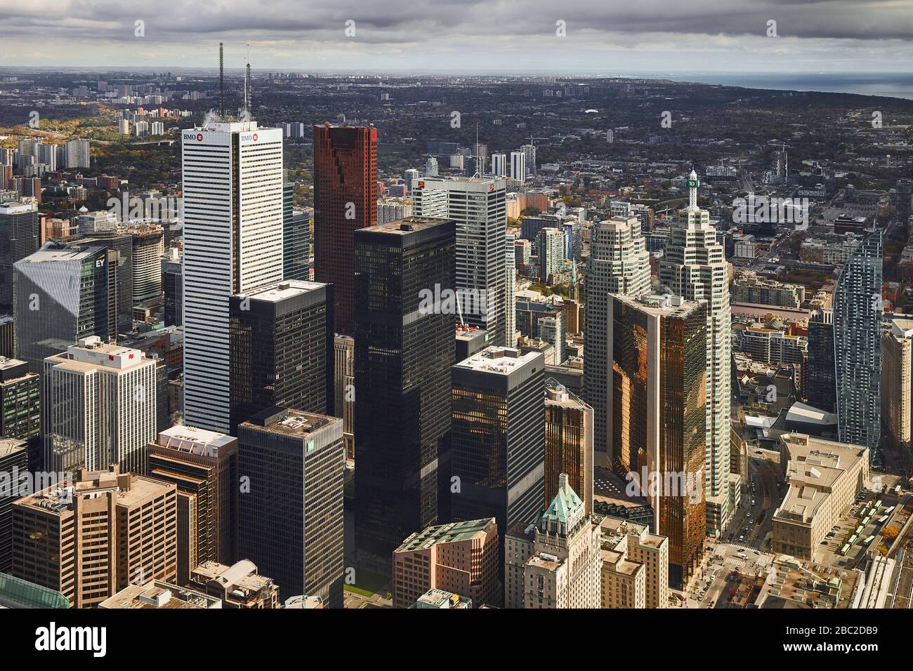 Toronto financial district hi-res stock photography and images - Alamy