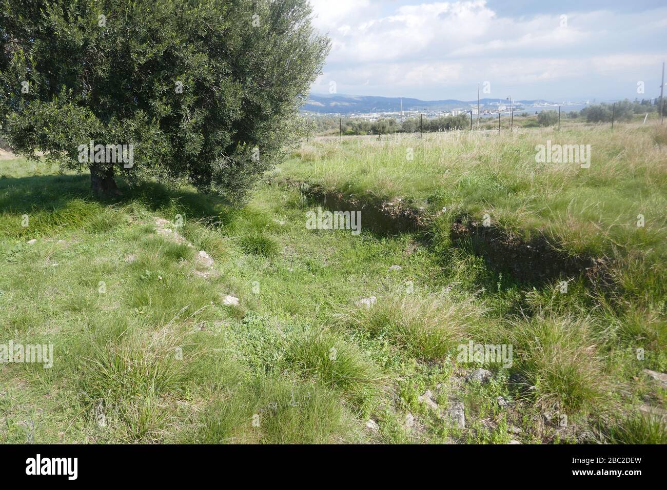 Isthmia Archaeological Site Stock Photo - Alamy
