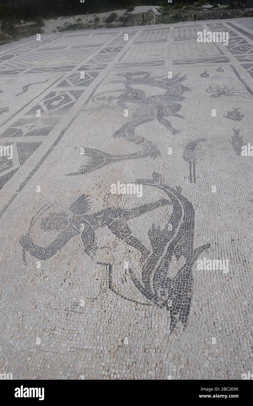 Isthmia Archaeological Site Stock Photo - Alamy