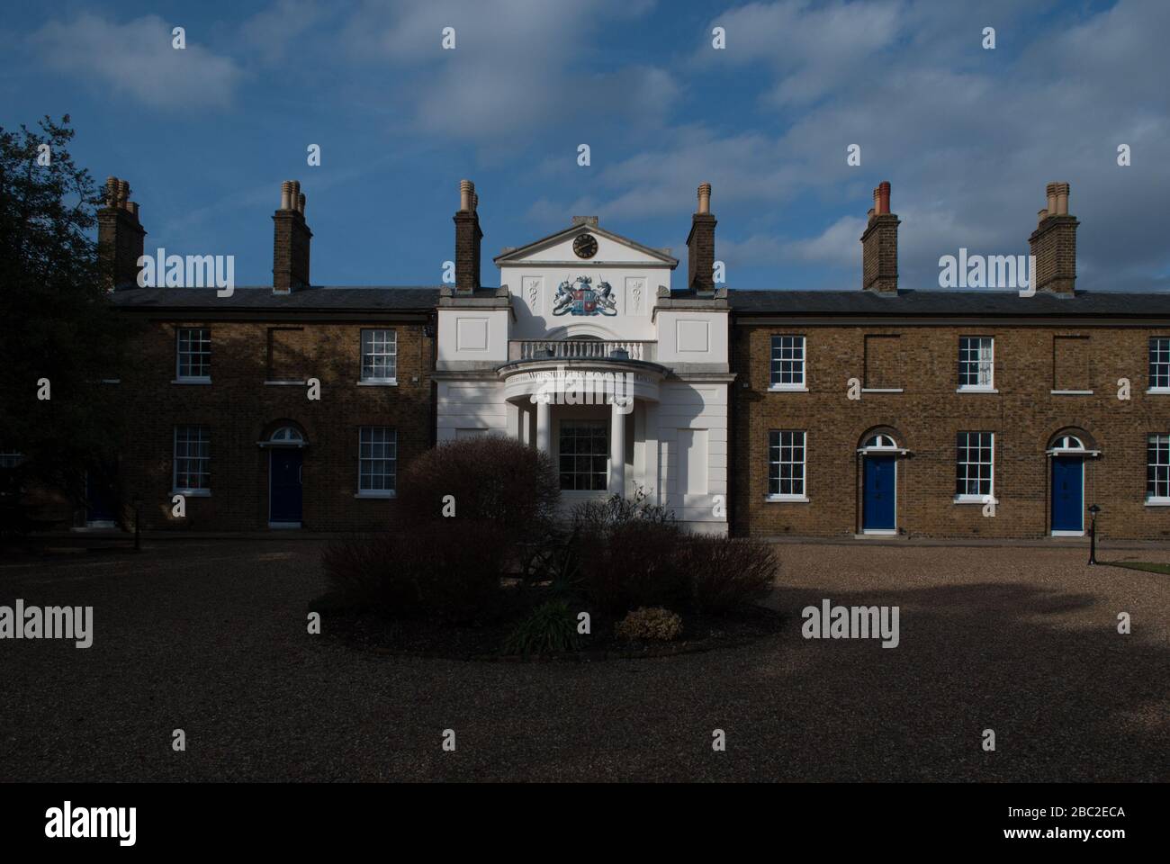 Elevation of The Worshipful Company of Goldsmiths 19th Century Alm's ...