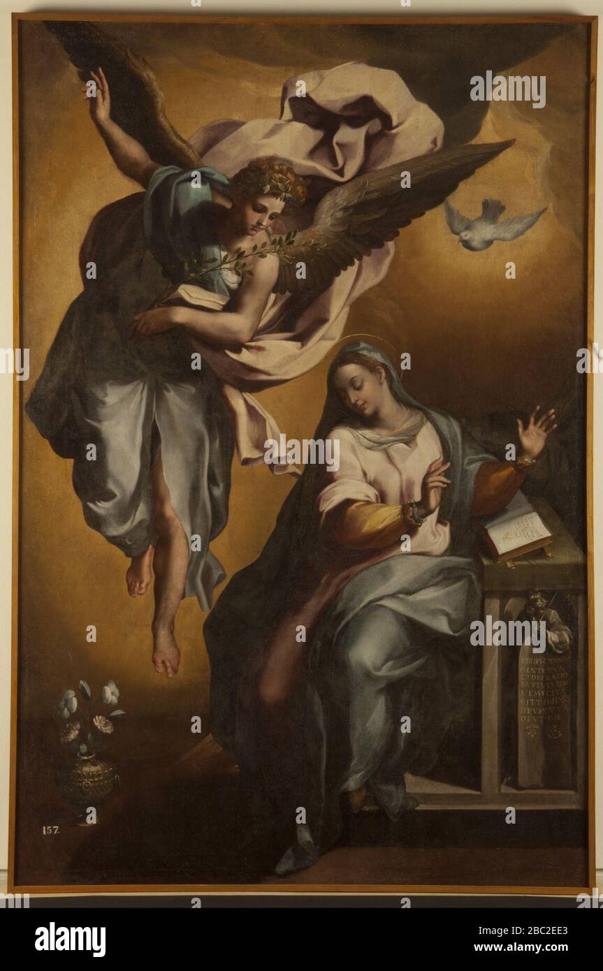 Gregorio Martínez - The annunciation of Mary Stock Photo - Alamy