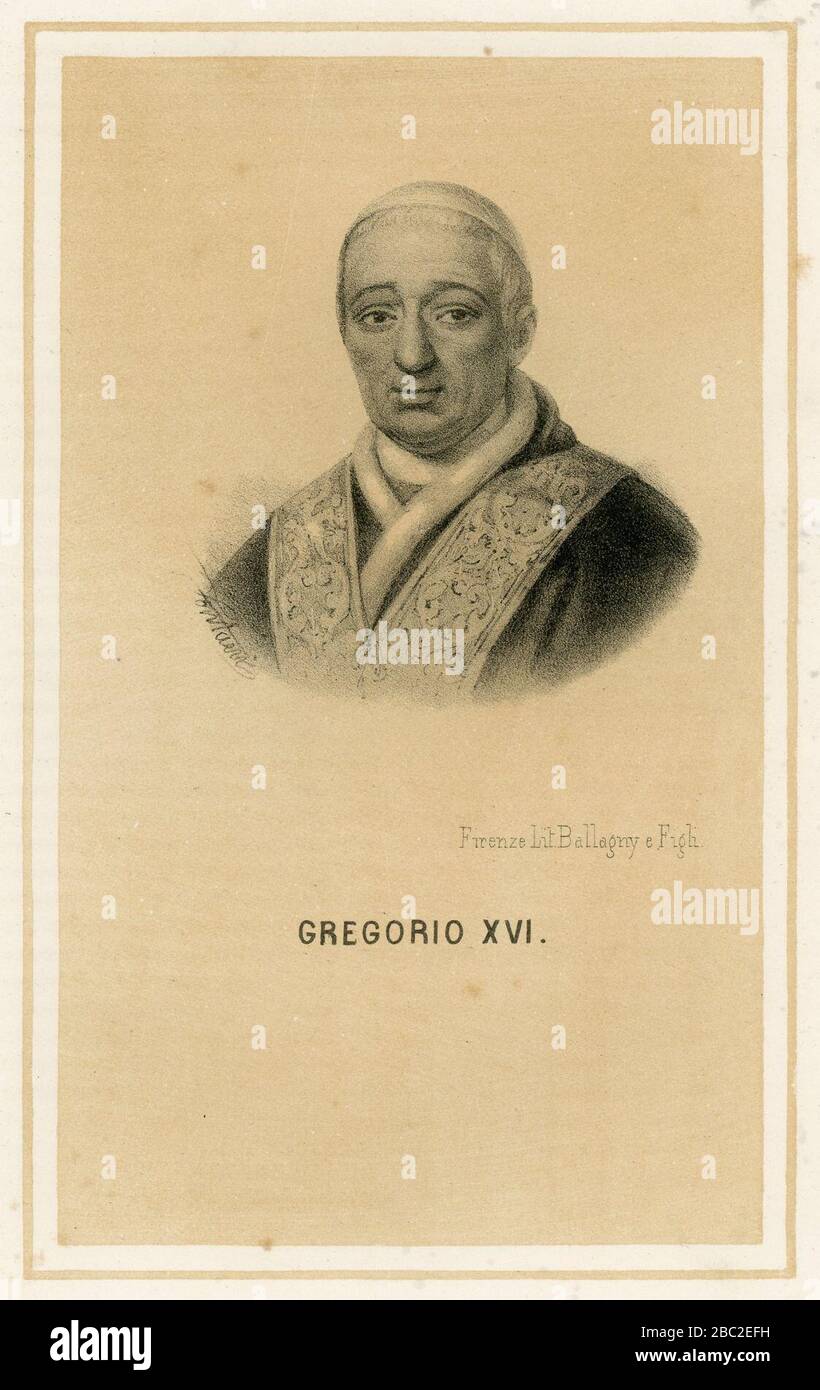 Gregorio xvi hi-res stock photography and images - Alamy