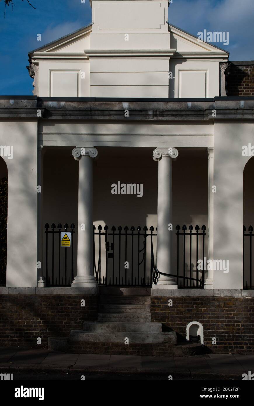 Portico Detail at The Worshipful Company of Goldsmiths 19th Century Alm ...