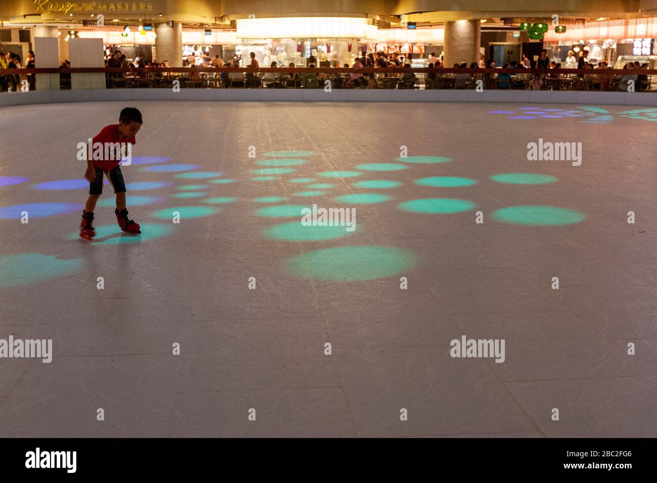 Marina Bay Sands Skating Rink, The Shoppes at Marina Bay Sands ...