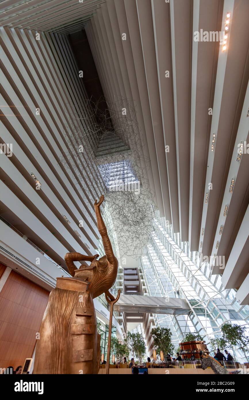 Inside marina bay sands hi-res stock photography and images - Alamy