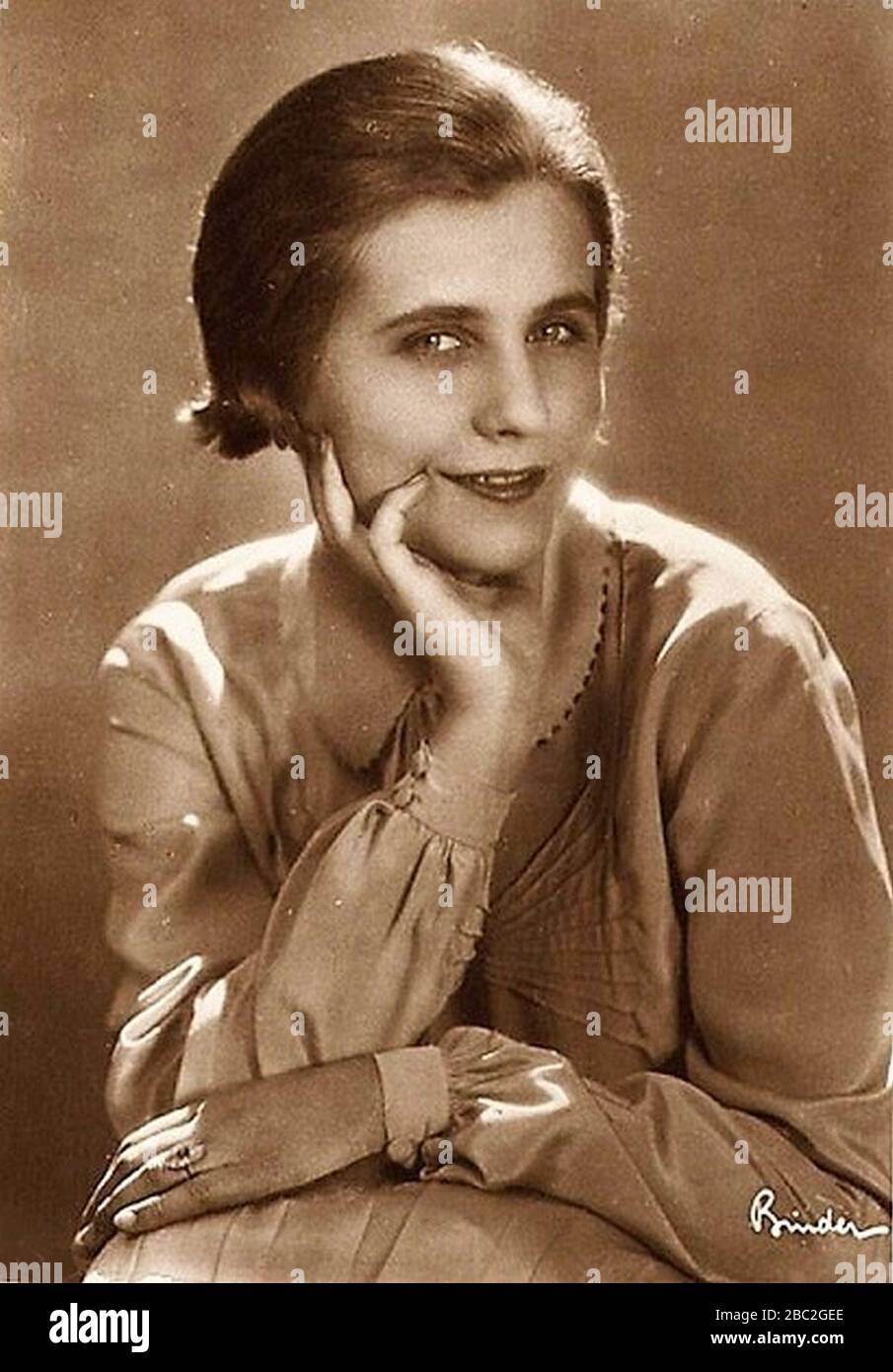 Grete Mosheim Binder Stock Photo - Alamy