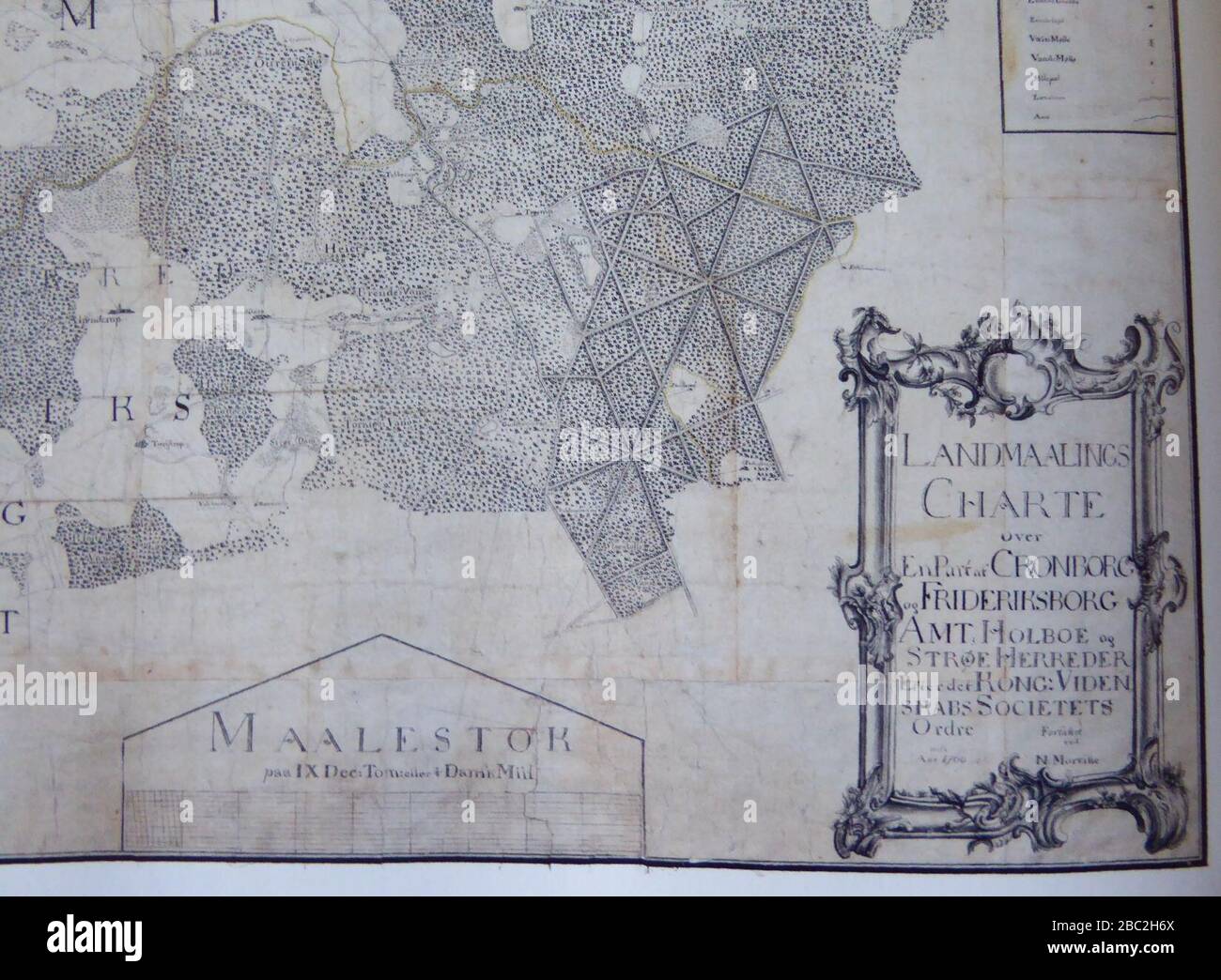 Gribskov map hi-res stock photography and images - Alamy