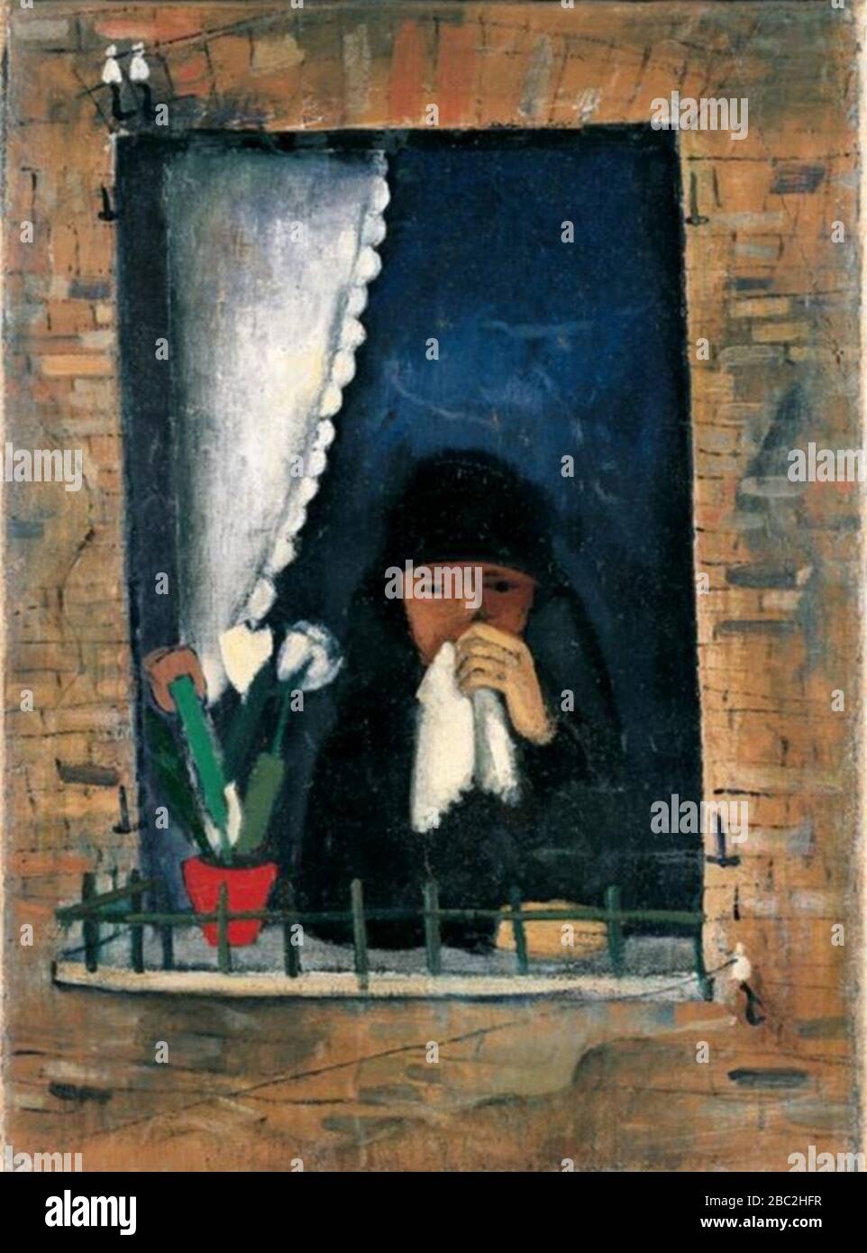 Grief (Widow at the window), 1928 Stock Photo - Alamy