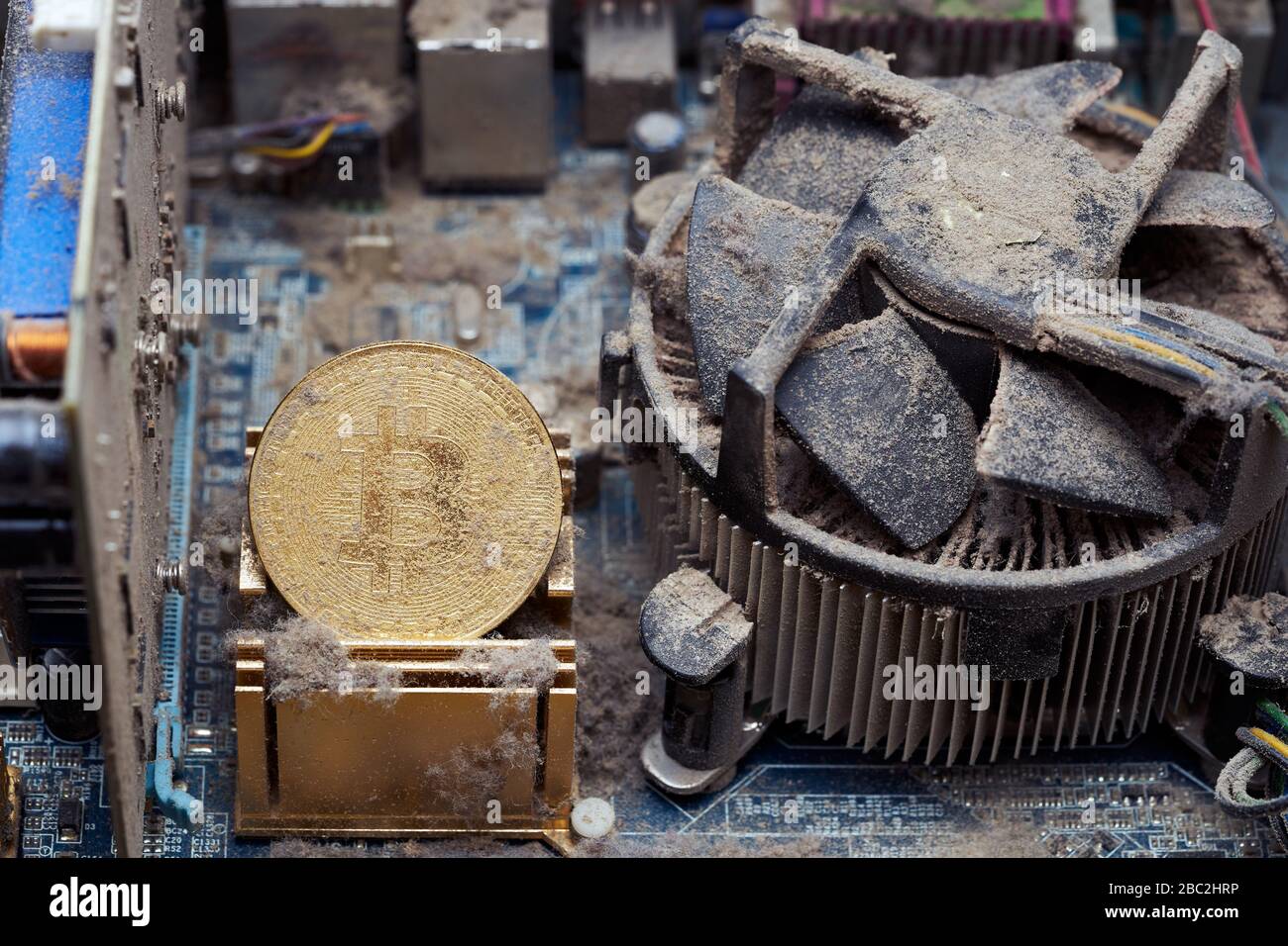 Dirty pc dust dirt inside hi-res stock photography and images - Alamy