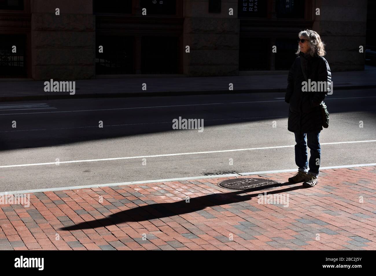 Empty boston streets hi-res stock photography and images - Alamy