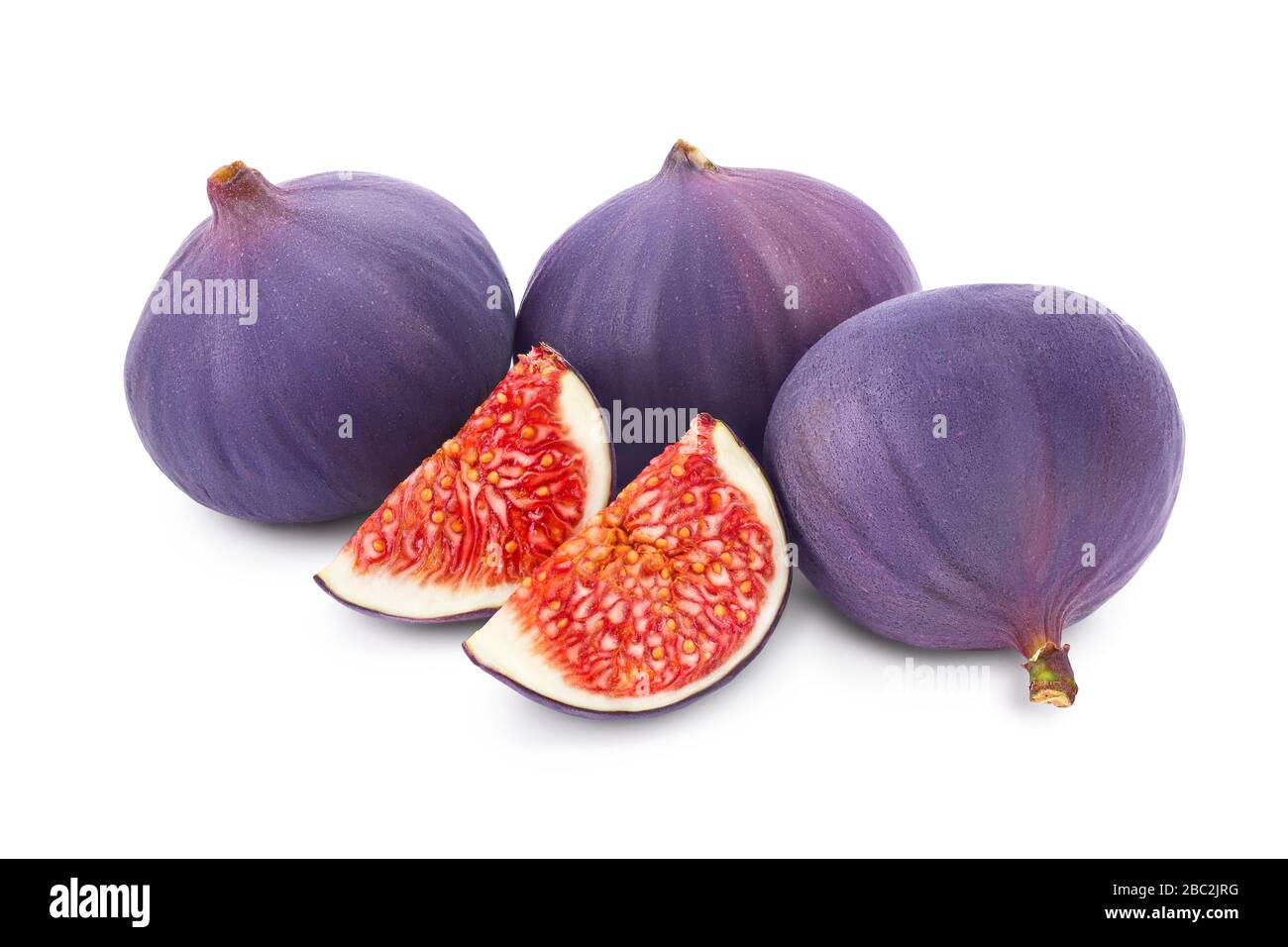 Group four slices fresh Cut Out Stock Images & Pictures - Alamy