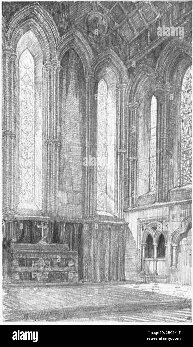 Chapel end Black and White Stock Photos & Images - Alamy