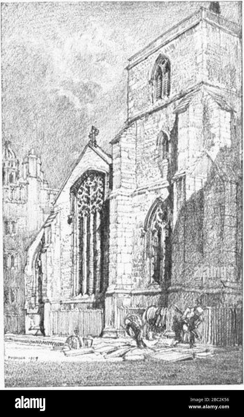 Griggs 1910 - St Michael's and All Angels Stock Photo - Alamy