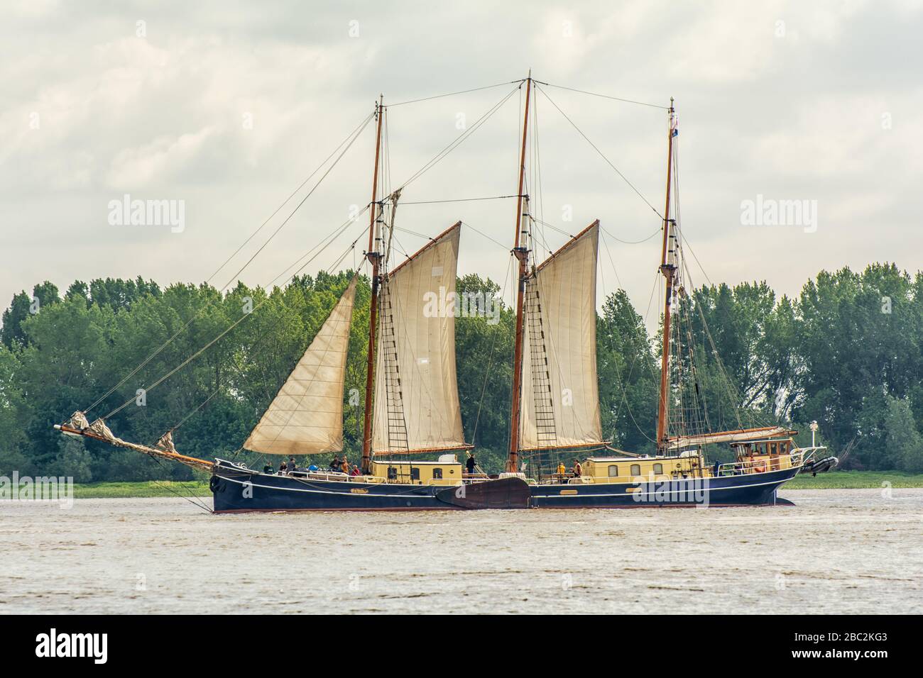 Schooner elbe hi-res stock photography and images - Alamy