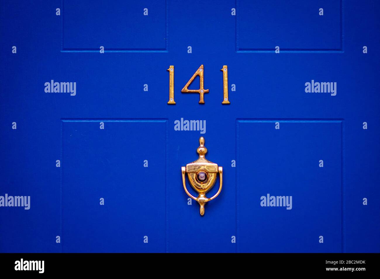 House number 141 Stock Photo - Alamy