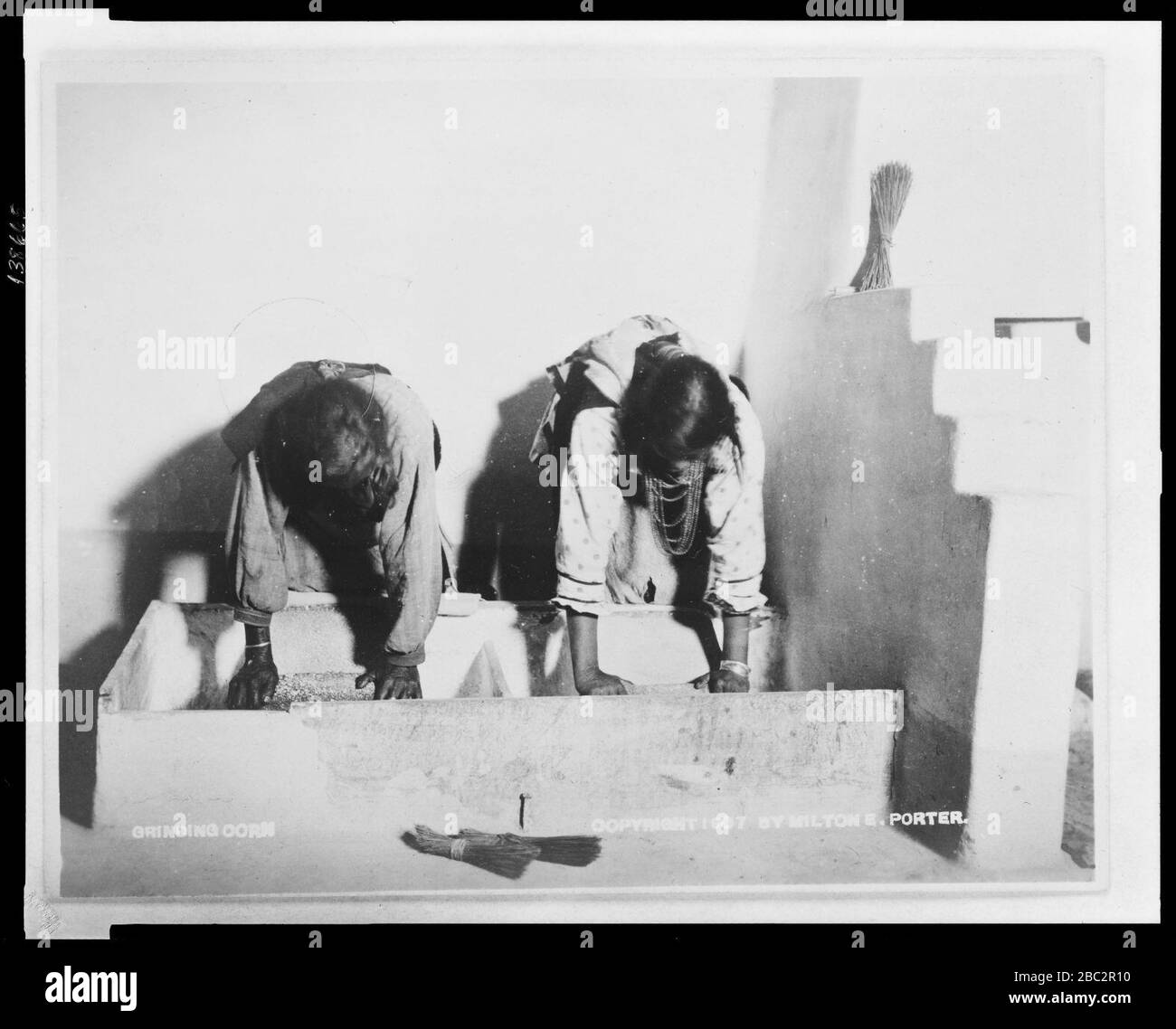 Corn grinding Black and White Stock Photos & Images - Alamy