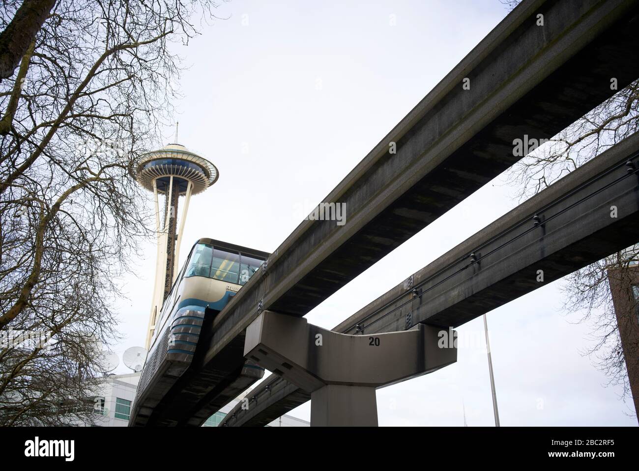 Elevated straddle beam hi-res stock photography and images - Alamy