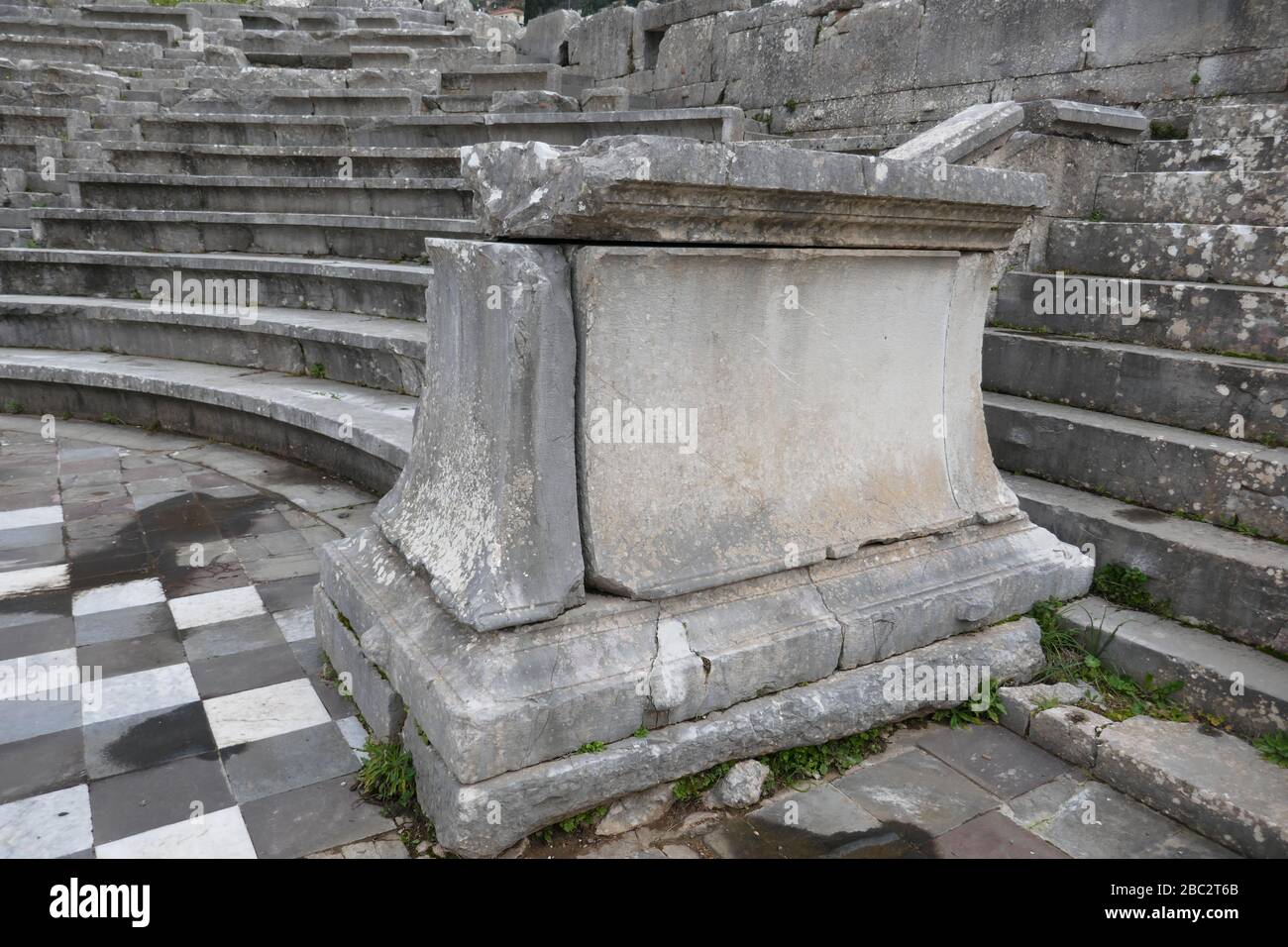 Messene Archaeological Site Stock Photo - Alamy