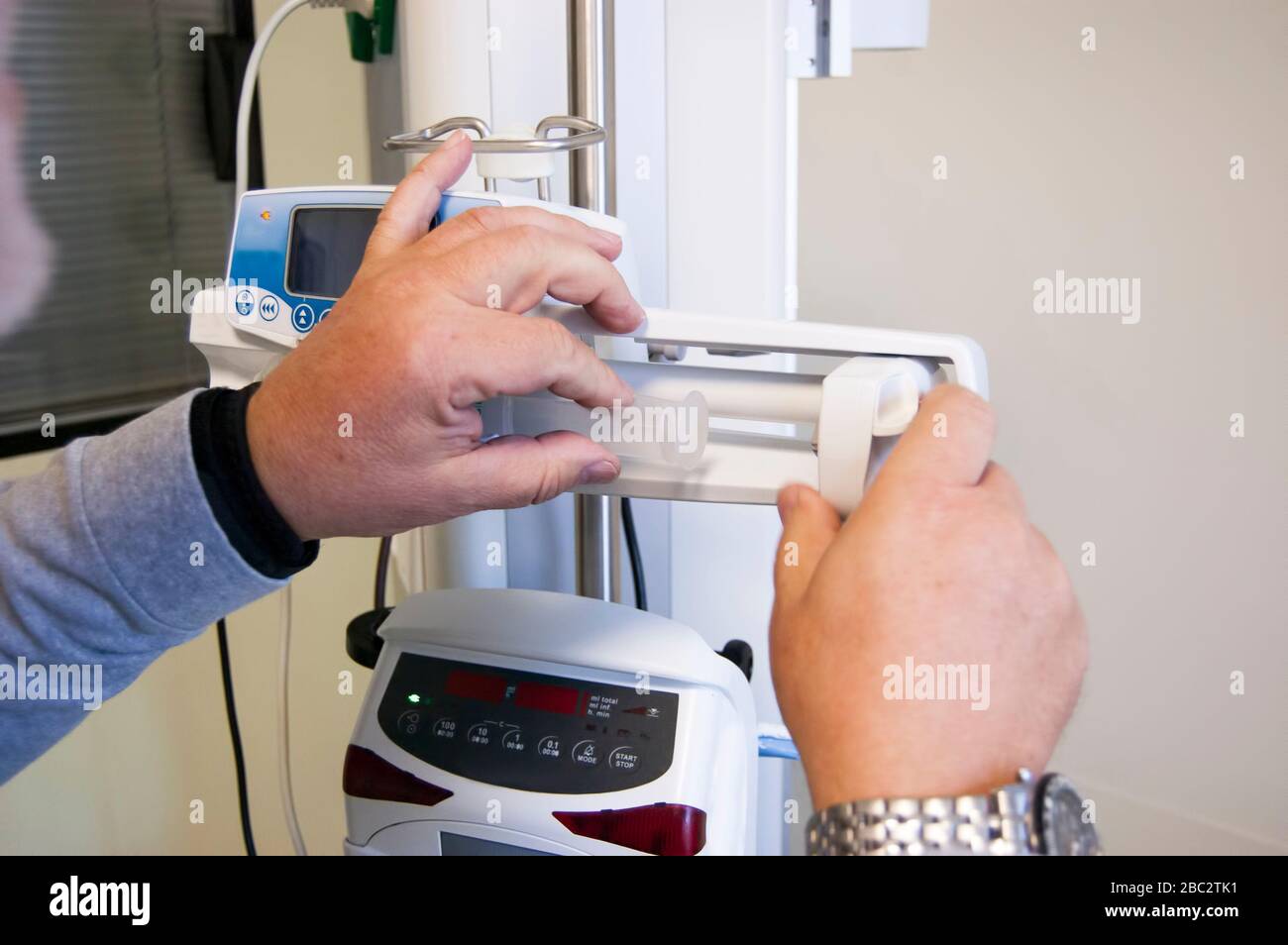 Intensive care unit and trauma care unit of a hospital's emergency ...