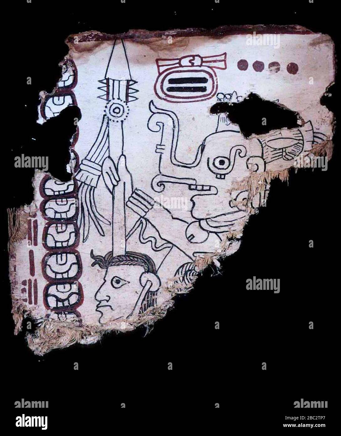 Grolier Codex, page 1 Stock Photo - Alamy