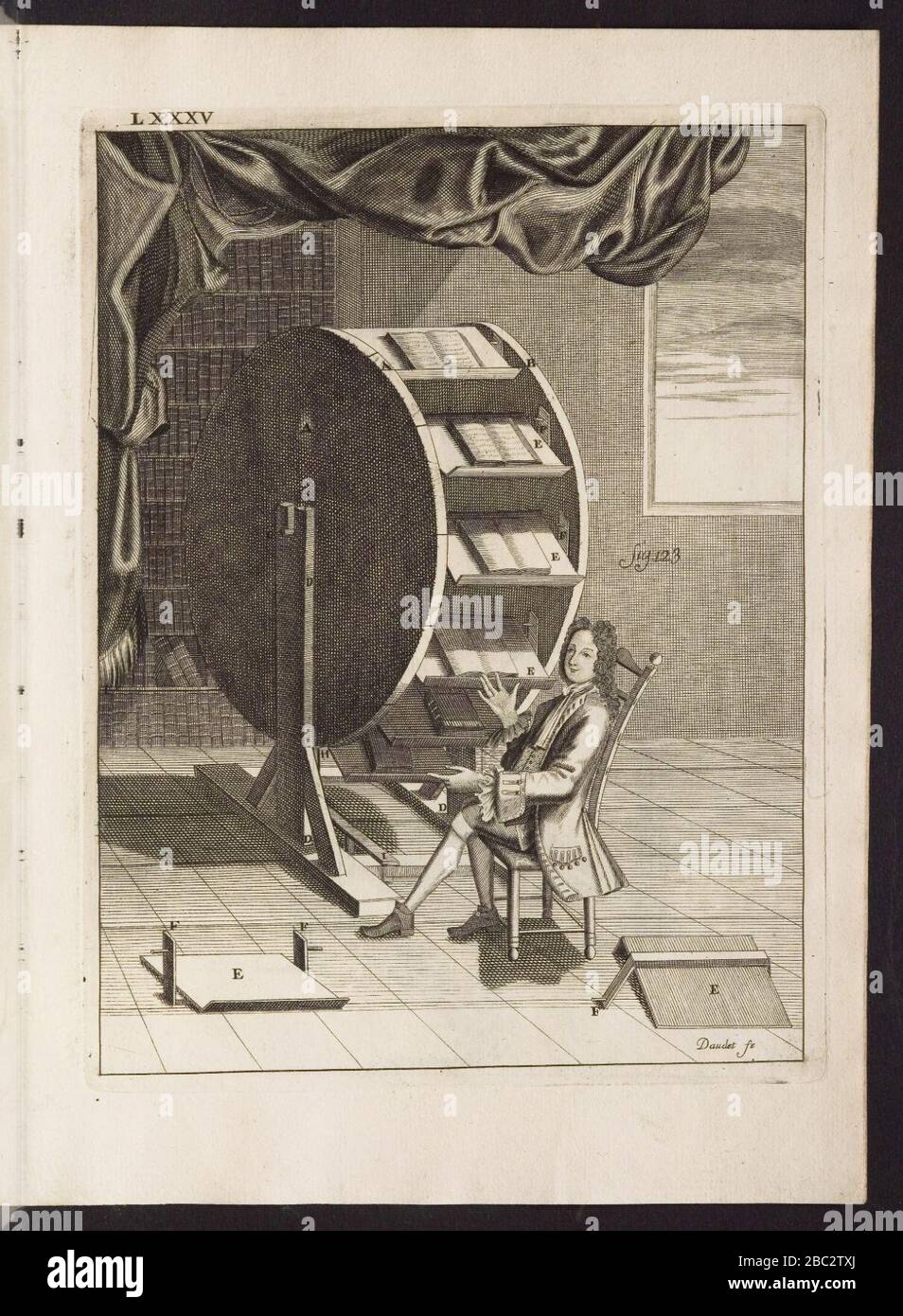 Grollier's Reading Wheel2 Stock Photo - Alamy